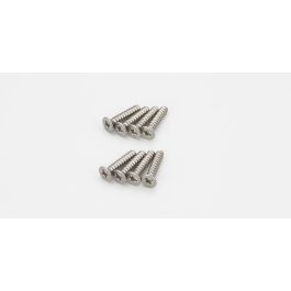 TP Flat Head Screw(Titanium/M3x15/8pcs) 1-S33015TPT - KYOSHO RC