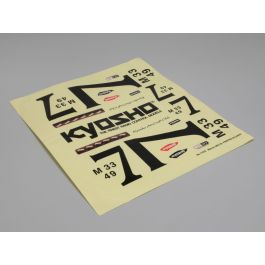 Decal (MACCHI M33 50) A1079-03 - KYOSHO RC
